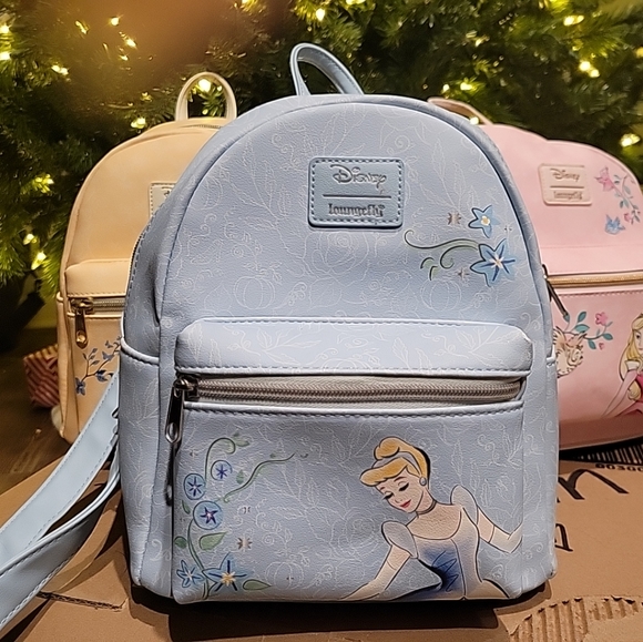 Loungefly | Bags | Disney Princess Sketch Design Mini Backpacks | Poshmark